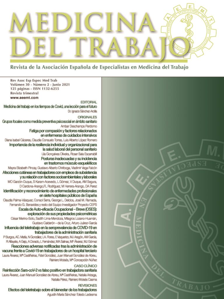 Vol 30 Revista AEEMT 2021 Cuatro números – AEEMT